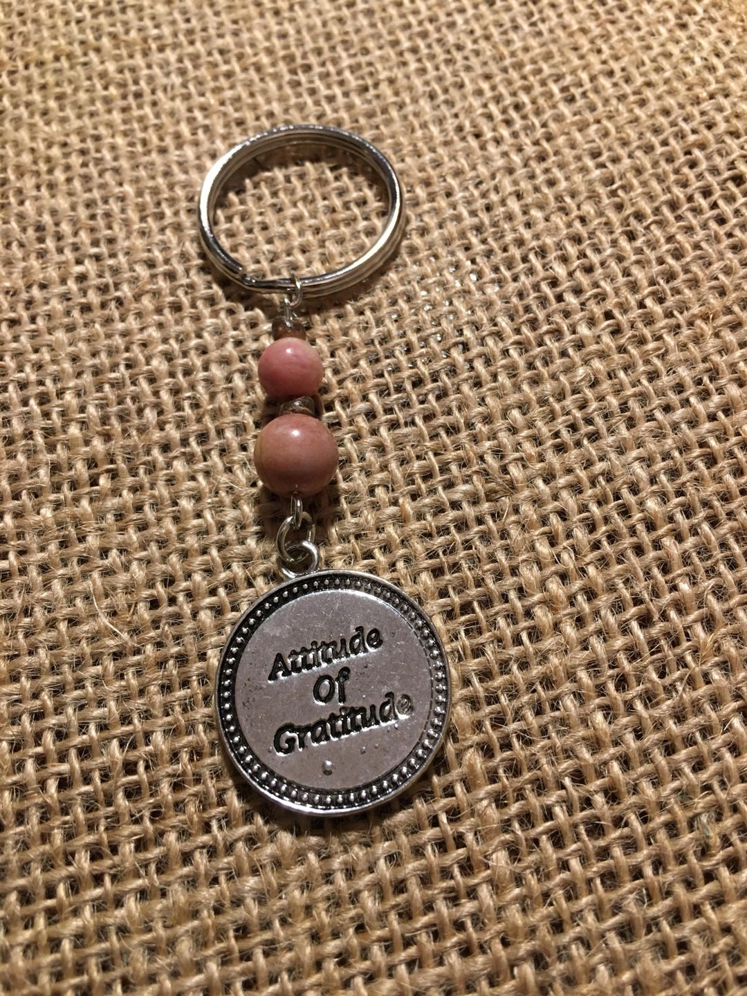 Attitude of Gratitude AA NA Sponsor Gift Keychain - Etsy New Zealand