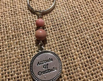 Recovery Keychain Attitude of Gratitude With NA or AA Symbol. | Etsy