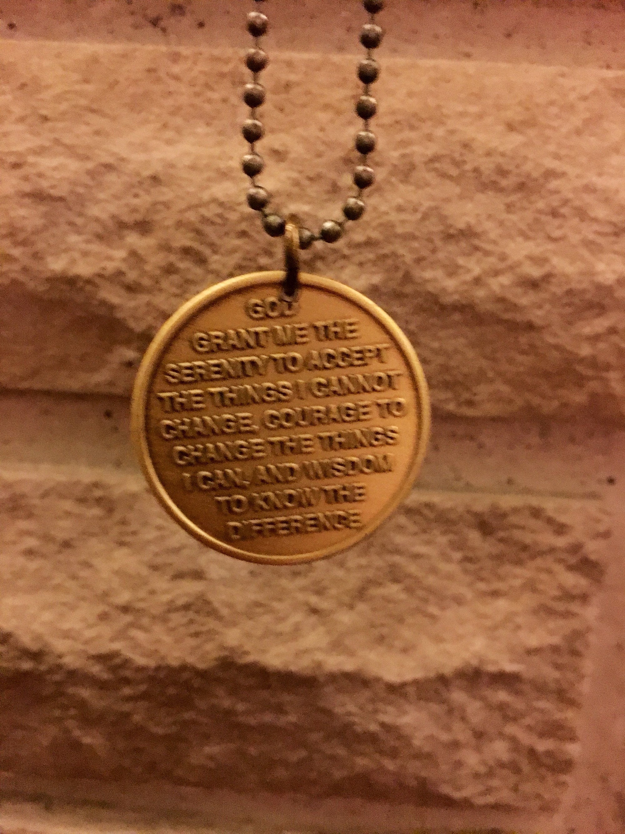 AA Token Coin Pendant Ride Sober Ride Free Eagle Motorcycle | Etsy