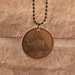 Men's Bronze AA Medallion Pendant, Camel With Recovery Triangle - Etsy