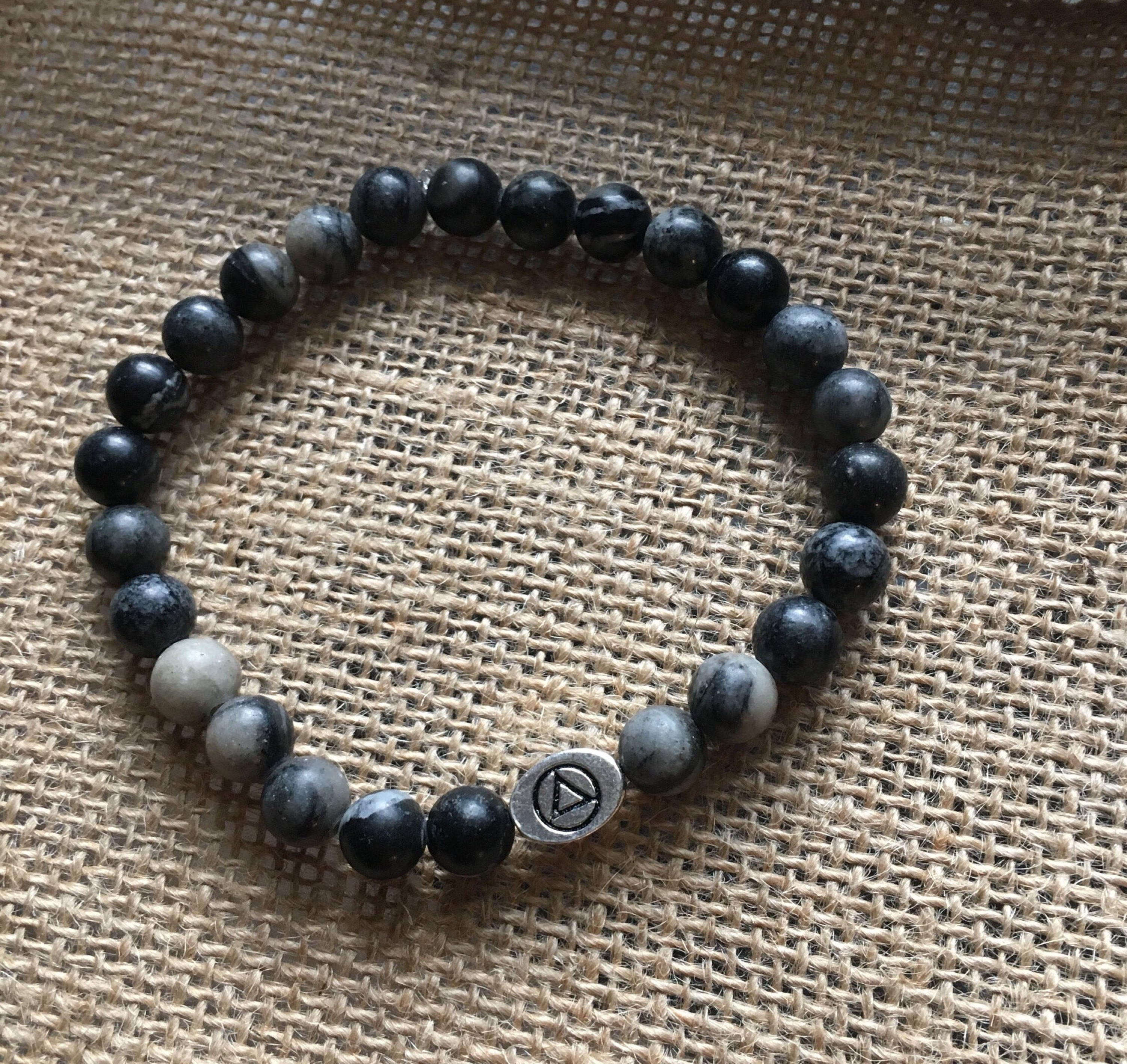 Men's Recovery Beaded Bracelet AA NA Sponsor Gift - Etsy