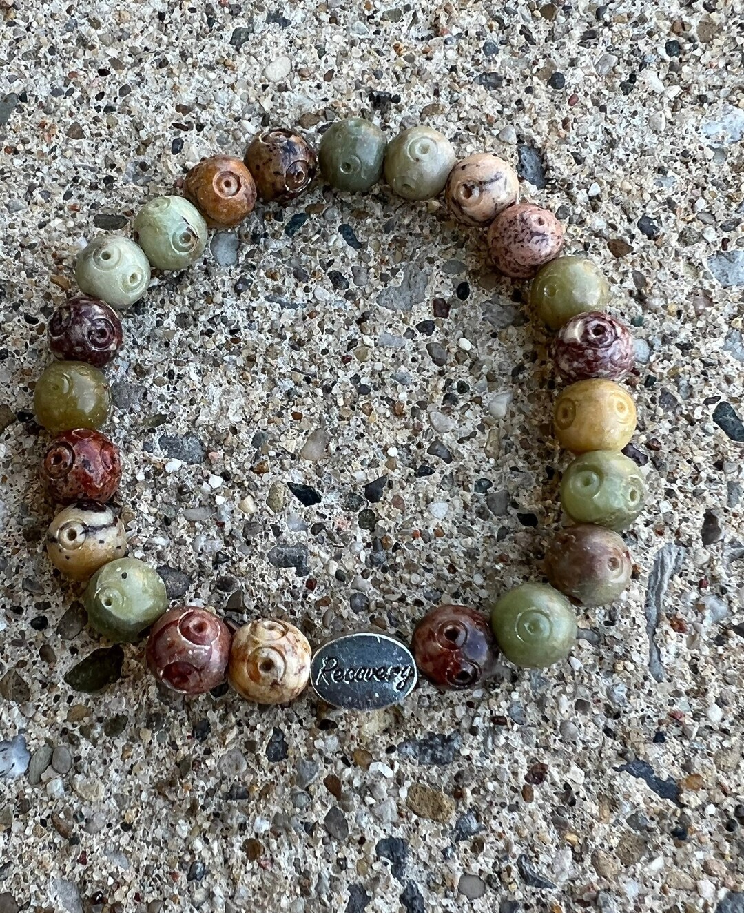 Recovery Soapstone Bracelet for Women or Men in Recovery, ED ...