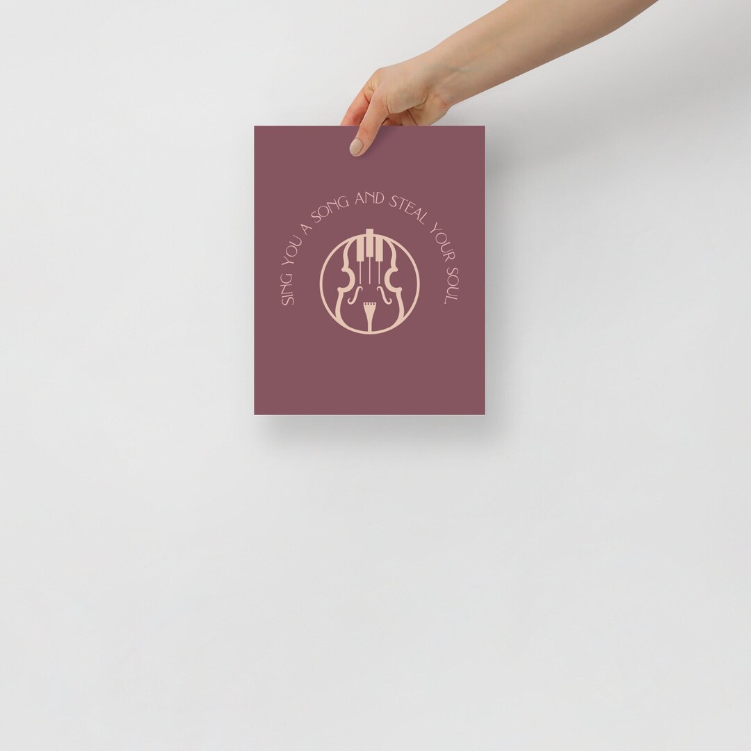 This Savage Song Matte Poster - V.E. Schwab, Monsters of Verity, Our ...