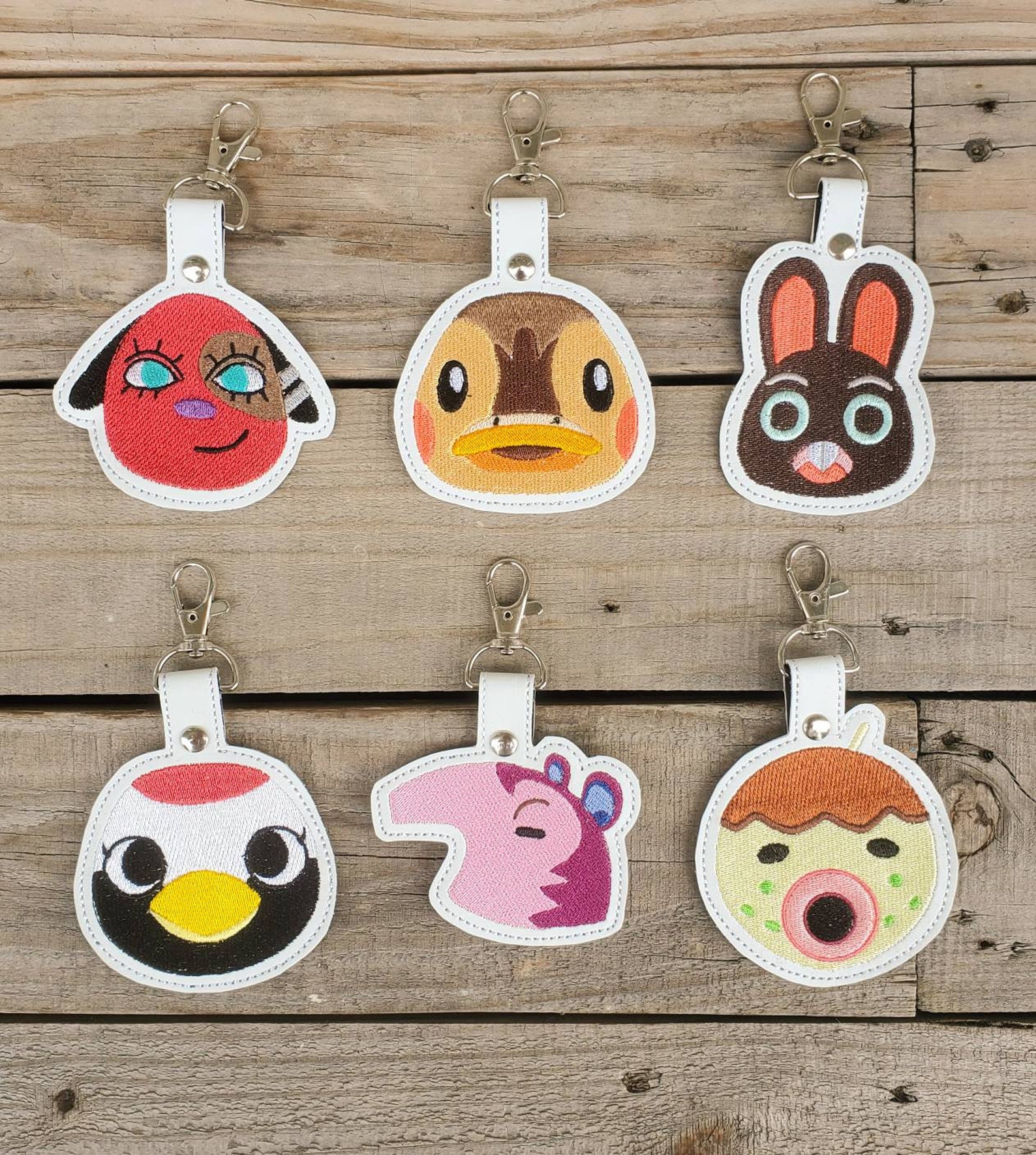 Animal Crossing Keychains Character Bag Charms Raymond Tangy - Etsy Canada