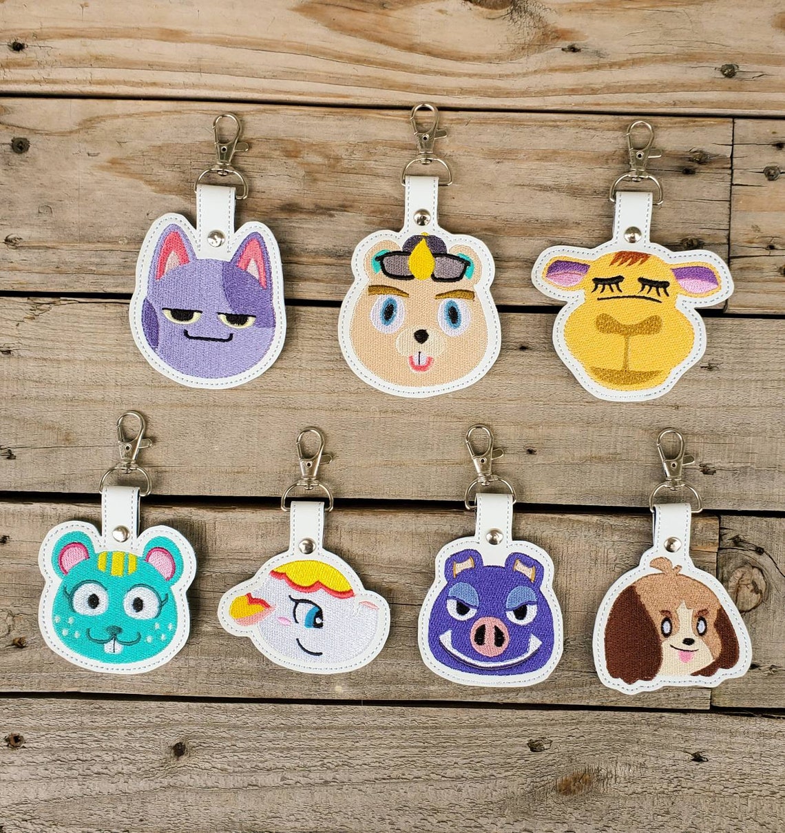 Animal Crossing Keychains Character Bag Charms Raymond Tangy | Etsy Canada