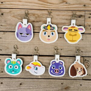 Animal Crossing Keychains, Character Bag Charms, Raymond Tangy Tom Nook ...