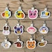 Animal Crossing Keychains, Character Bag Charms, Raymond Tangy Tom Nook ...