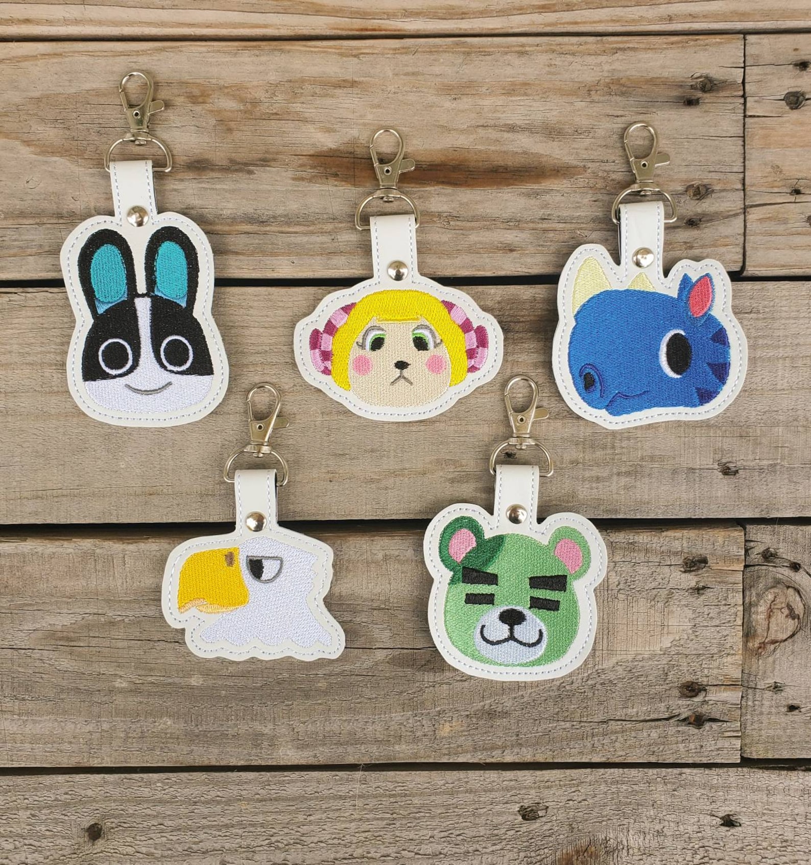 Animal Crossing Keychains Character Bag Charms Raymond Tangy - Etsy Canada