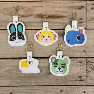 Animal Crossing Keychains, Character Bag Charms, Raymond Tangy Tom Nook ...