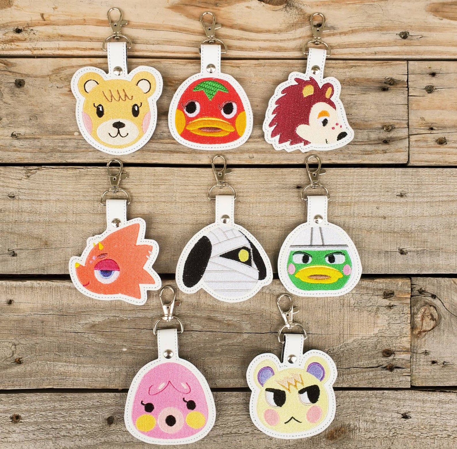 Animal Crossing Keychains Character Bag Charms Raymond Tangy - Etsy Canada