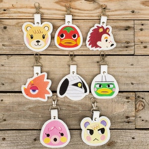 Animal Crossing Keychains, Character Bag Charms, Raymond Tangy Tom Nook ...