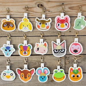 Animal Crossing Keychains, Character Bag Charms, Raymond Tangy Tom Nook ...