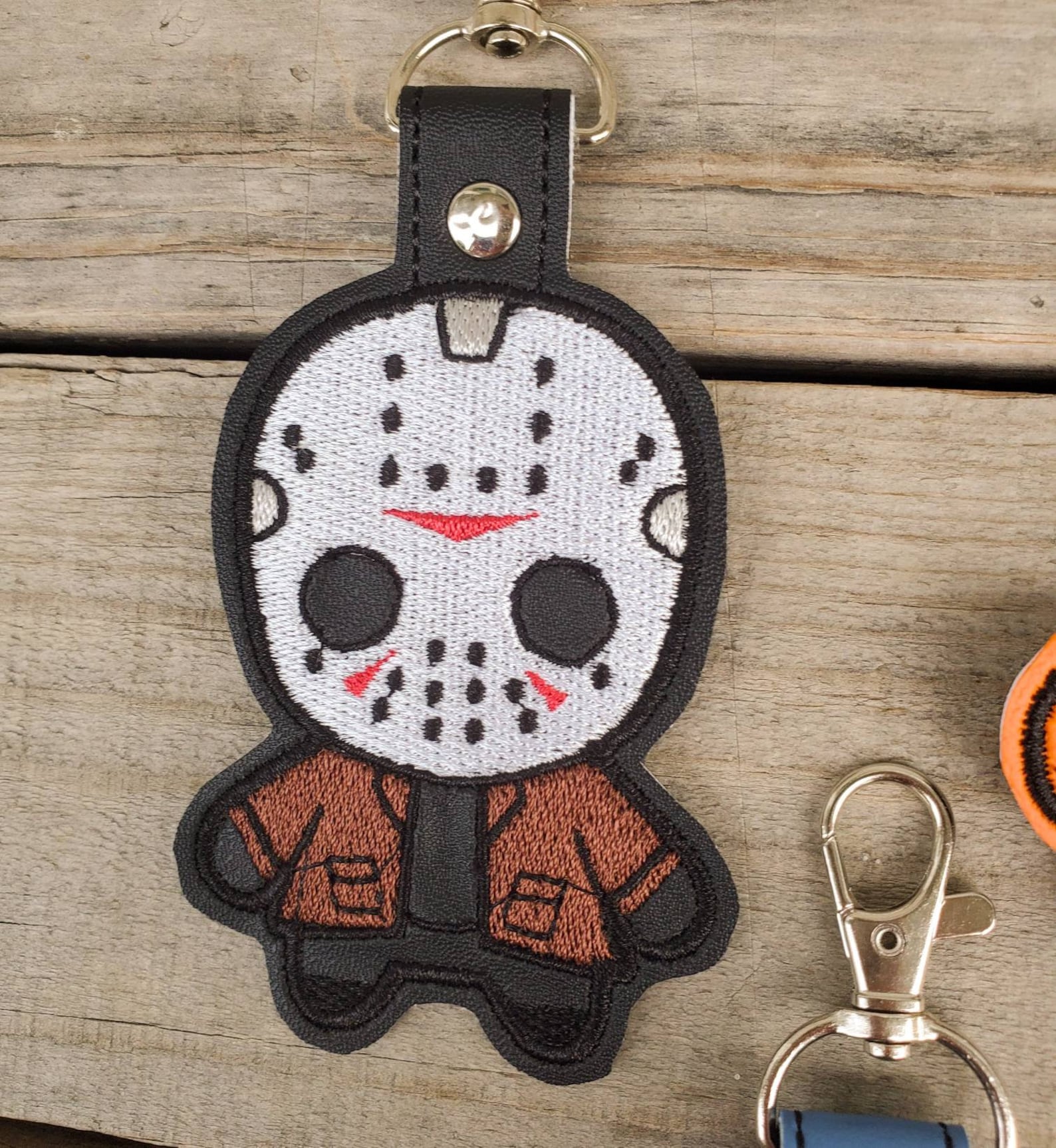 Horror Chibi Keychains, Jason, Sam, Halloween Holiday Keychain, Trick ...