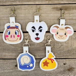 Animal Crossing Keychains, Character Bag Charms, Raymond Tangy Tom Nook ...