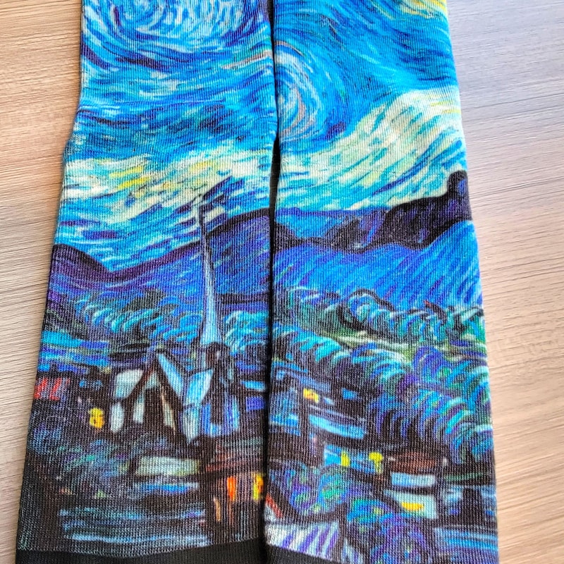 Vincent Van Gogh Socks - Etsy