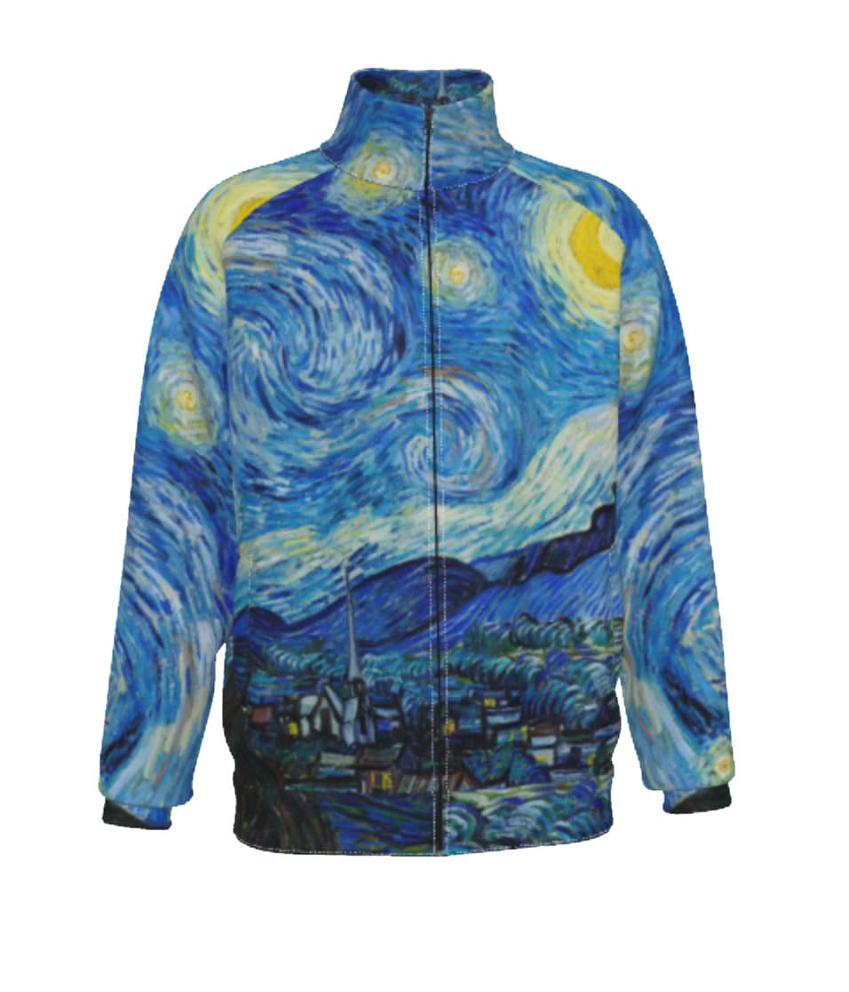 Vincent Van Gogh Starry Night Jacket All Over Print Unisex | Etsy
