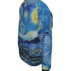 Vincent Van Gogh Starry Night Jacket- All Over Print Unisex Jacket ...