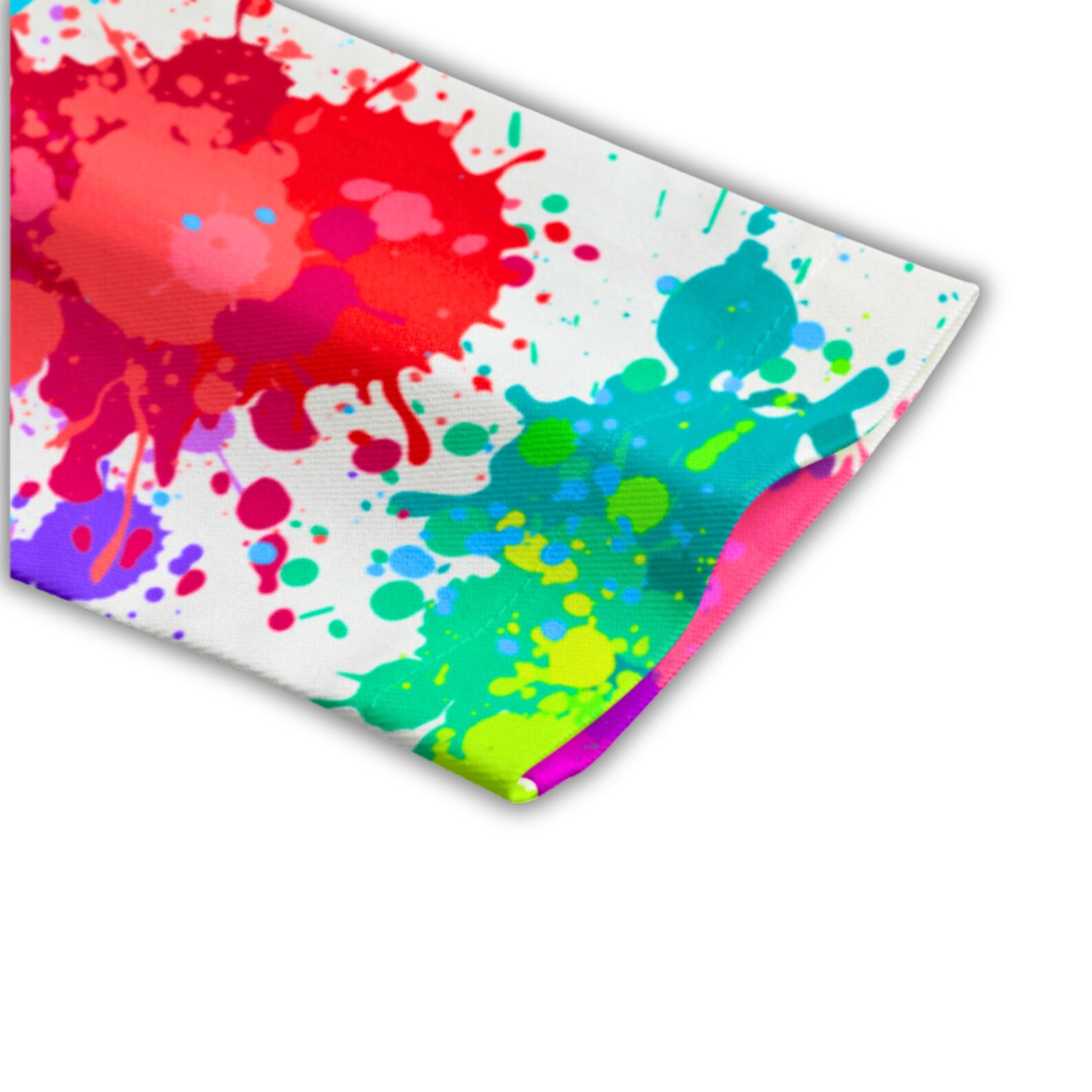 Colorful Paint Splatters Blazer, Unisex 100% Cotton Sports Coat, Art ...