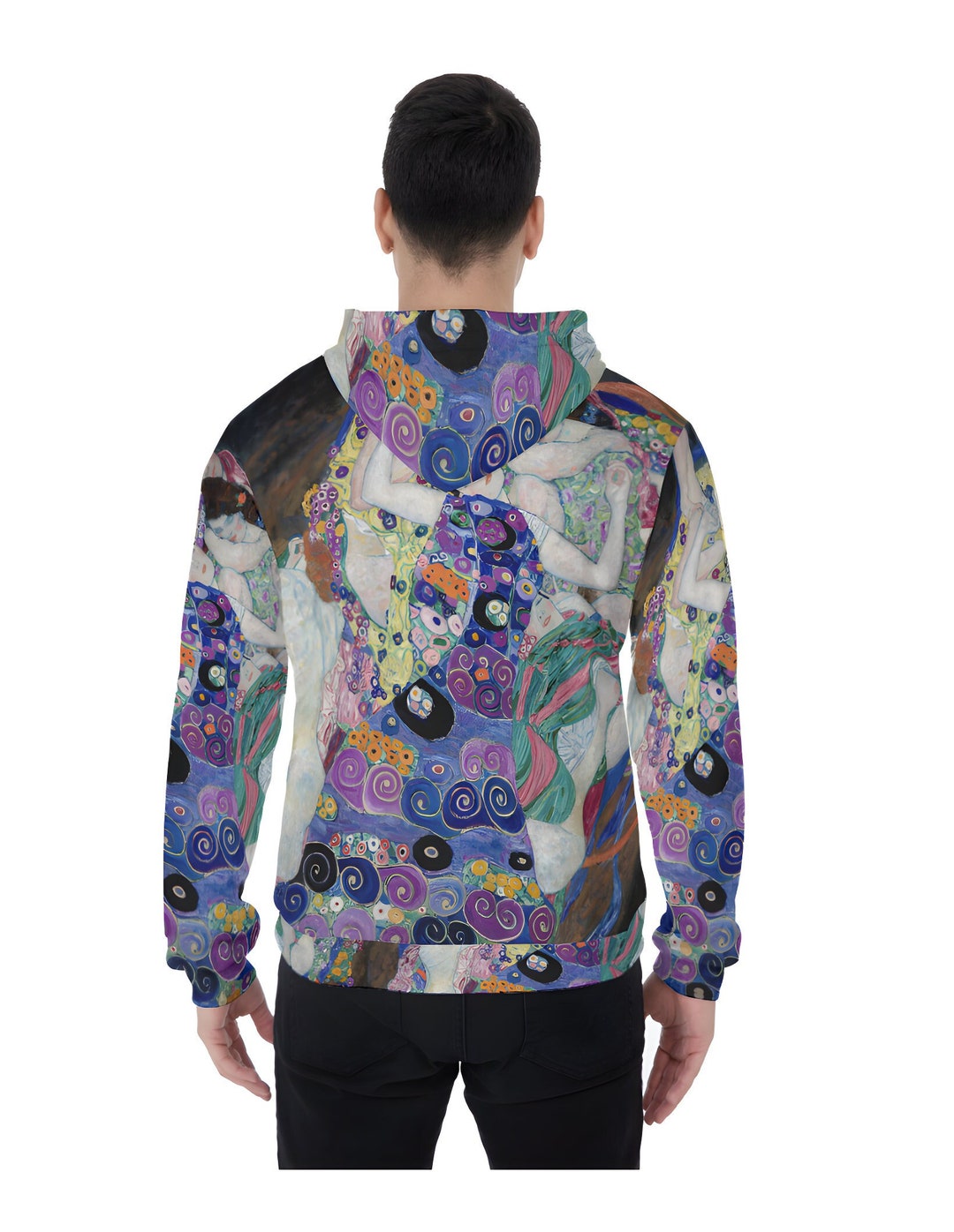 Gustav Klimt 'the Virgin' Microfleece Hoodie: Unisex Art Sweatshirt - Etsy