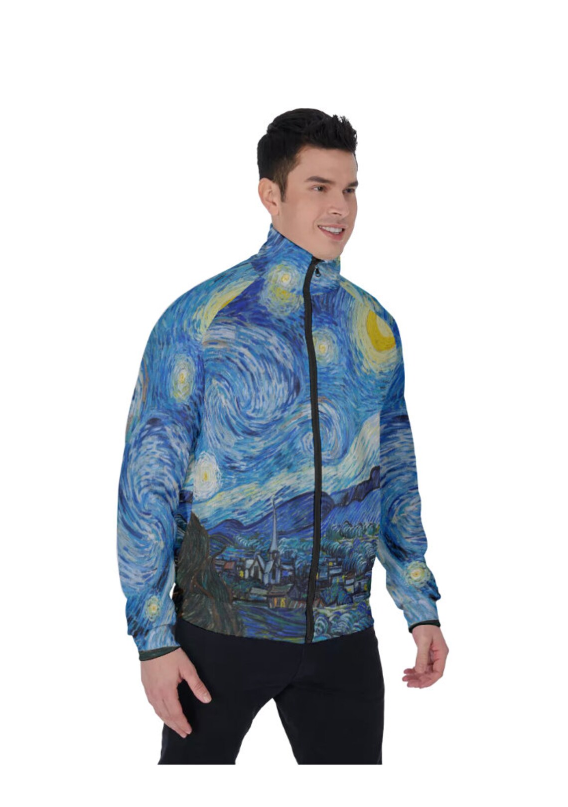 Vincent Van Gogh Starry Night Jacket All Over Print Unisex | Etsy