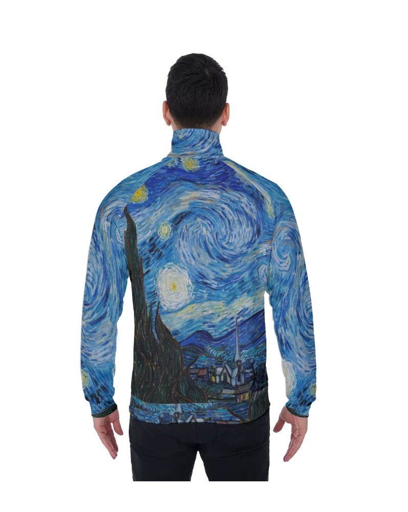 Vincent Van Gogh Starry Night Jacket All Over Print Unisex Jacket Post ...