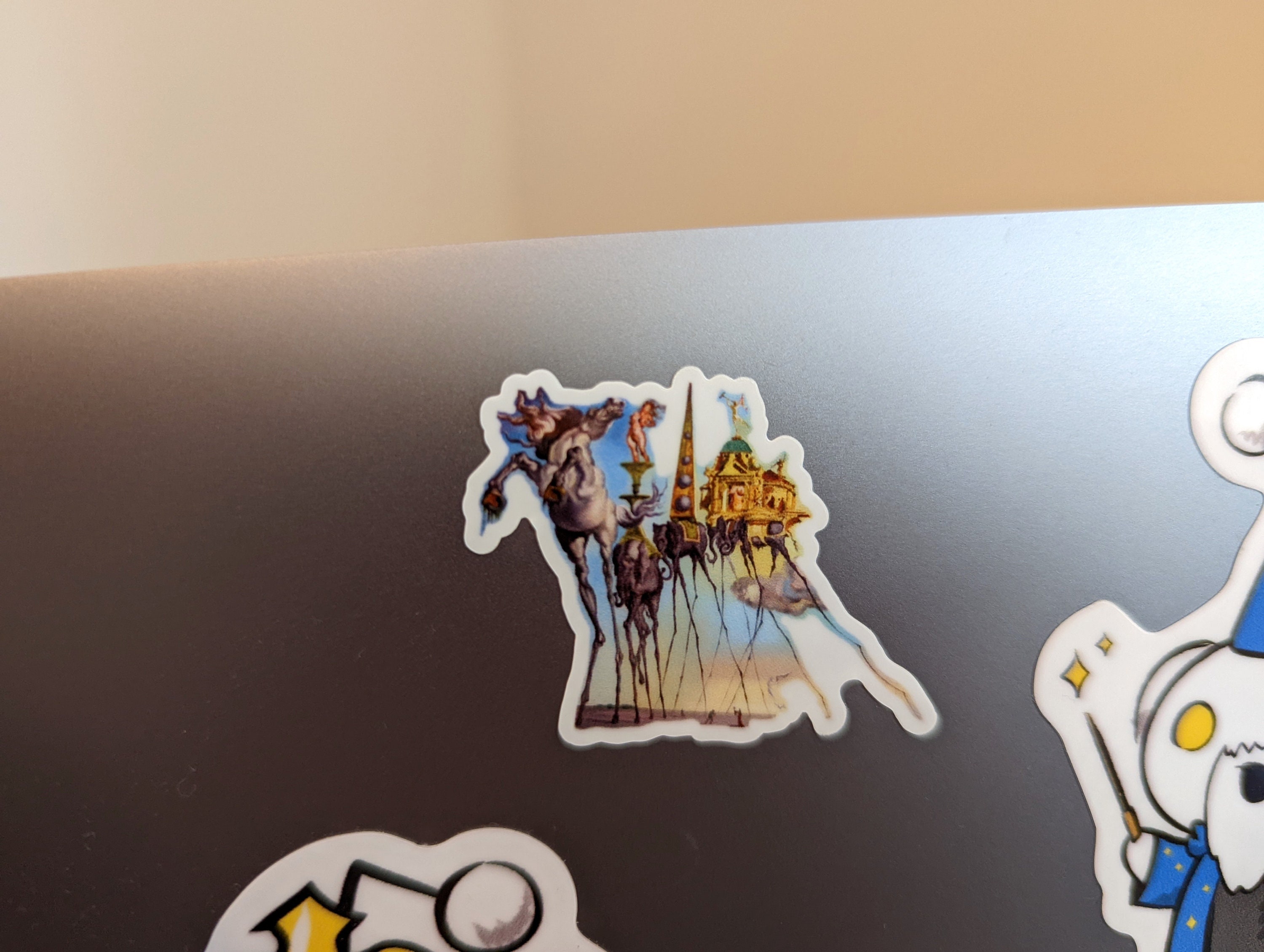 Dali Die Cut Mini Sticker Pack Original Art Salvador Dali Elements ...