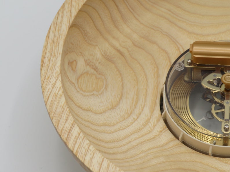 Wall Mounted Beaded Ash Clock - Etsy