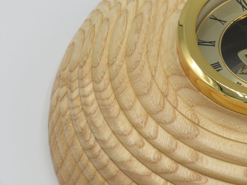 Wall Mounted Beaded Ash Clock - Etsy