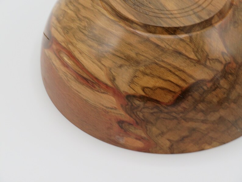 Unique Irish Beech Bowl With Natural Effects - Etsy