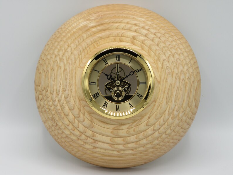 Wall Mounted Beaded Ash Clock - Etsy