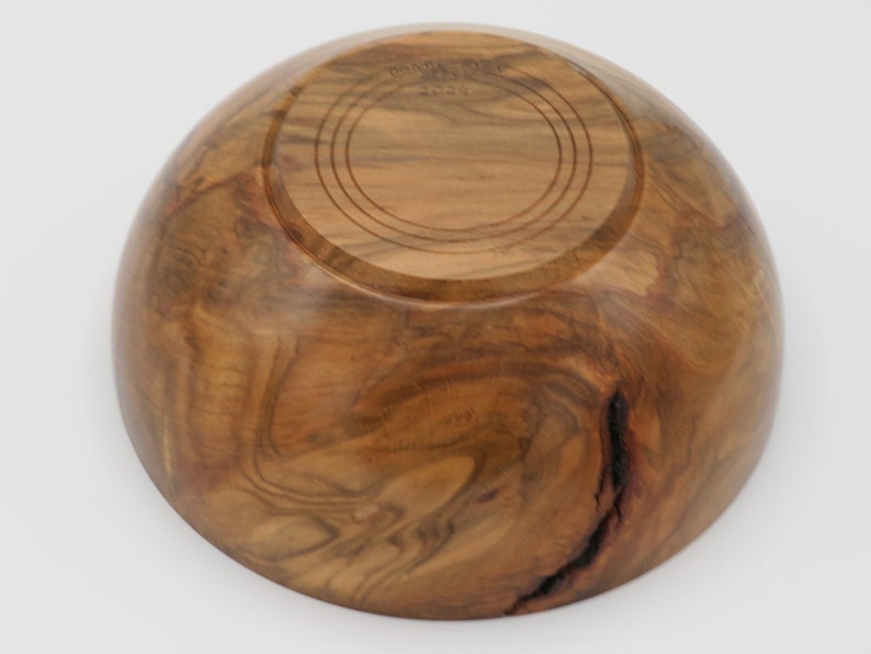 Unique Irish Beech Bowl With Natural Effects - Etsy