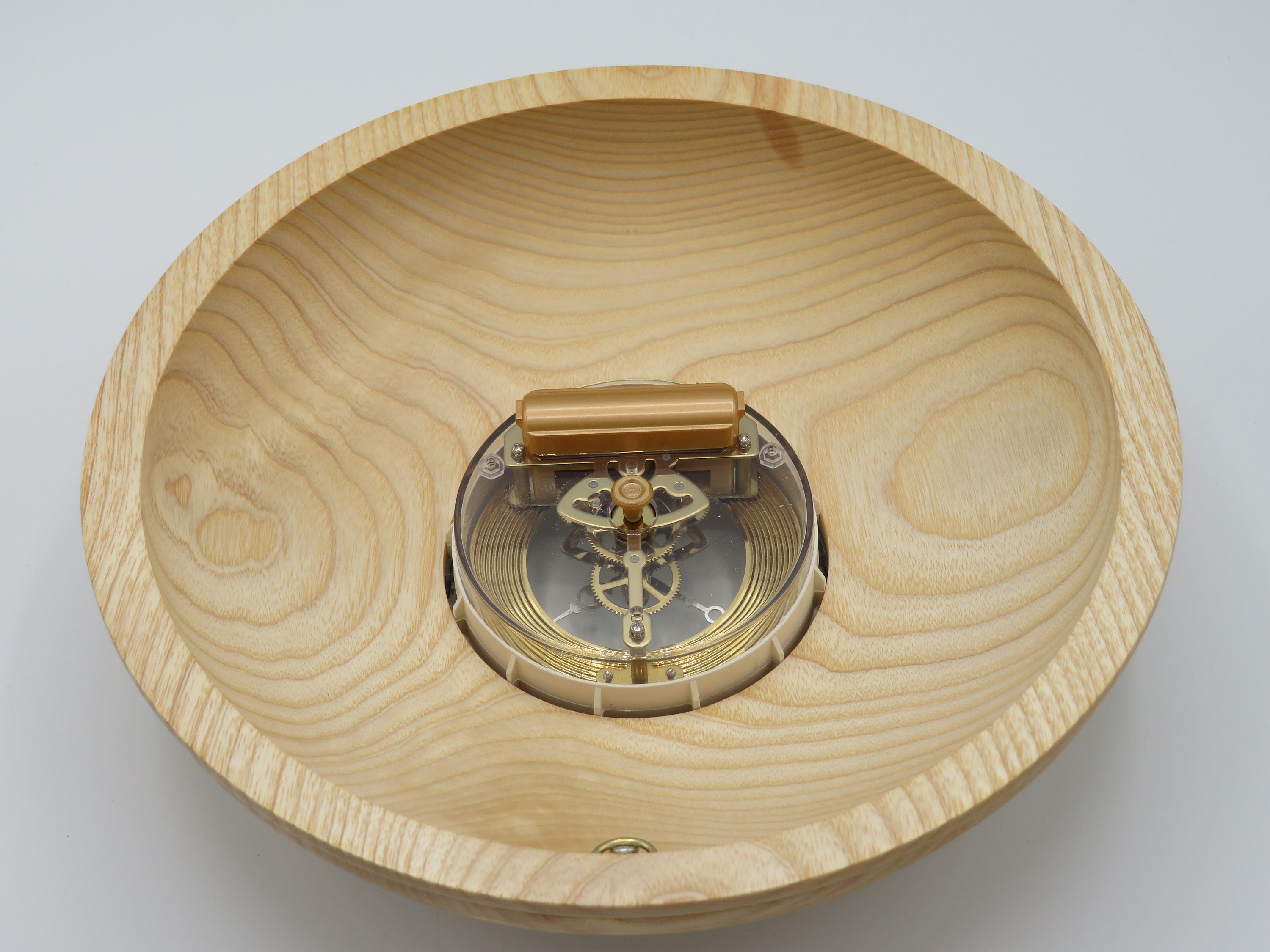 Wall Mounted Beaded Ash Clock - Etsy