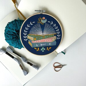 Reader Embroidery Kit - Etsy