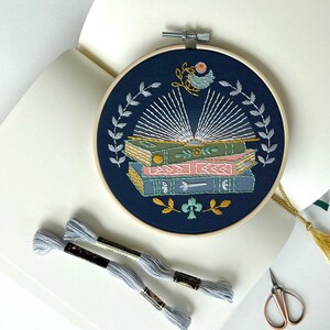 Reader Embroidery Kit - Etsy
