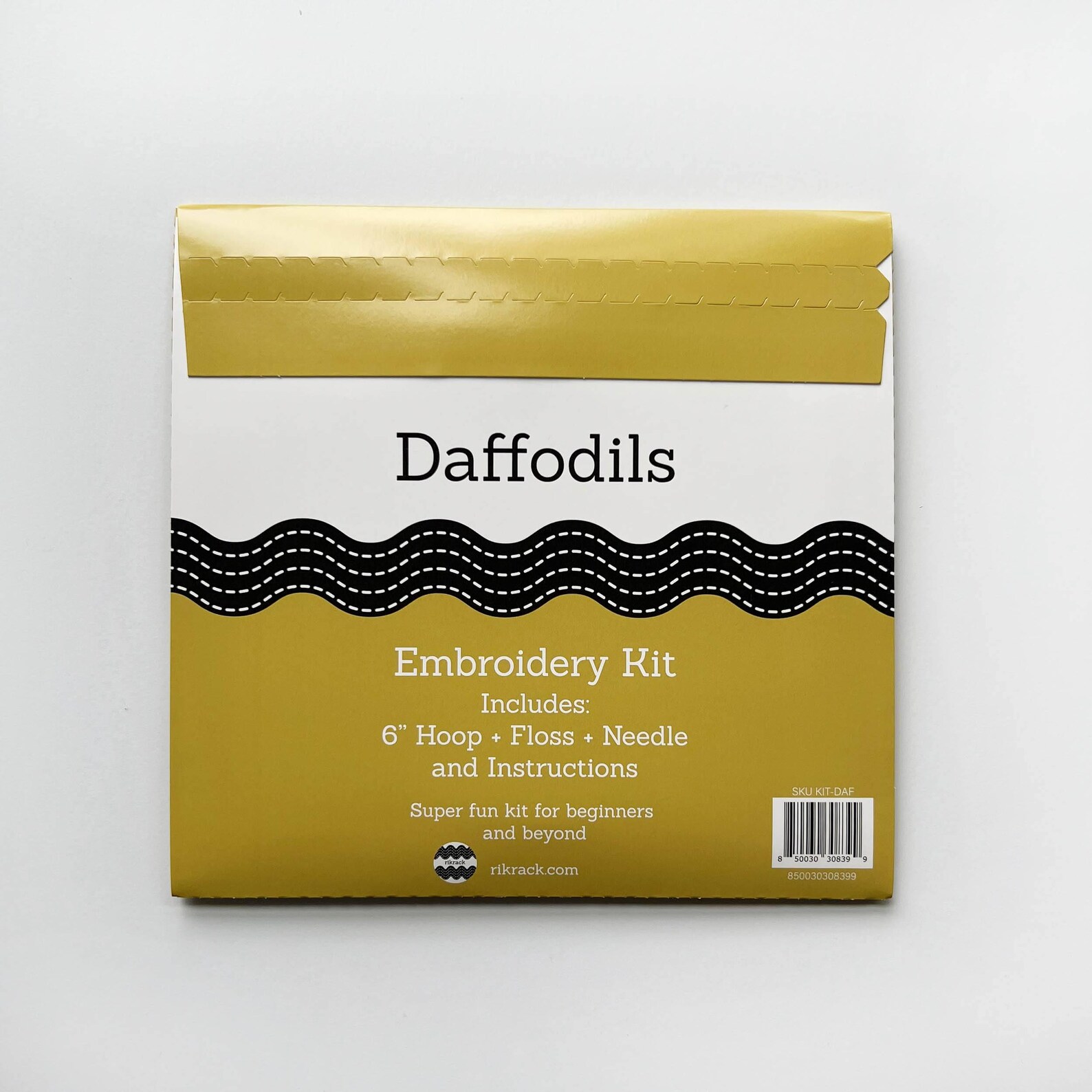 Daffodil Embroidery Kit - Etsy