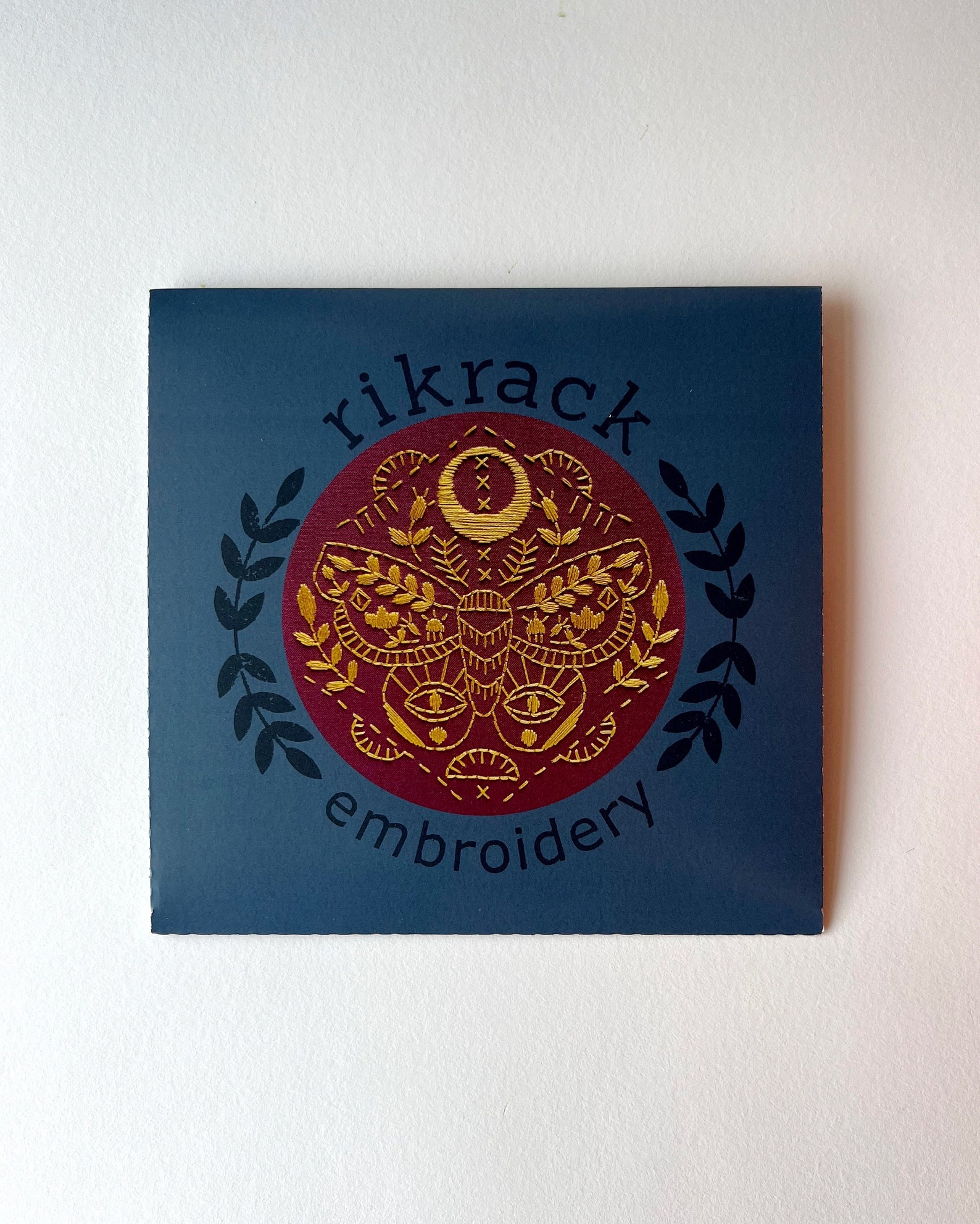 Mythic Moth Embroidery Kit - Etsy