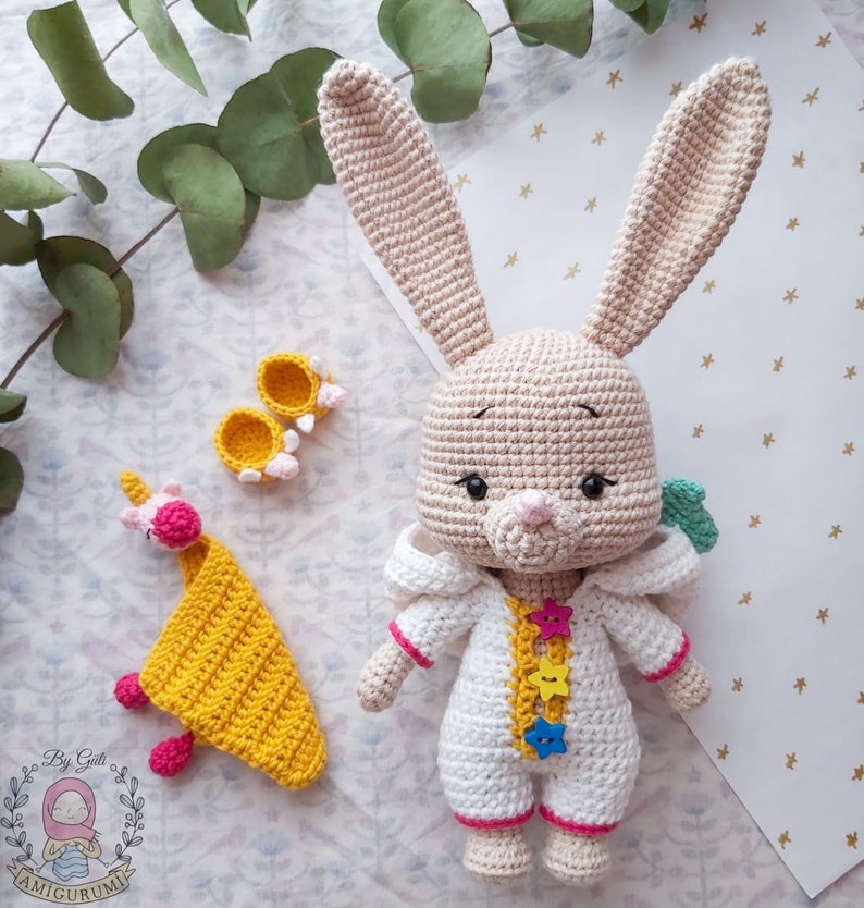 Rabbit Plush Pattern Crochet Rabbit Pattern Crochet - Etsy