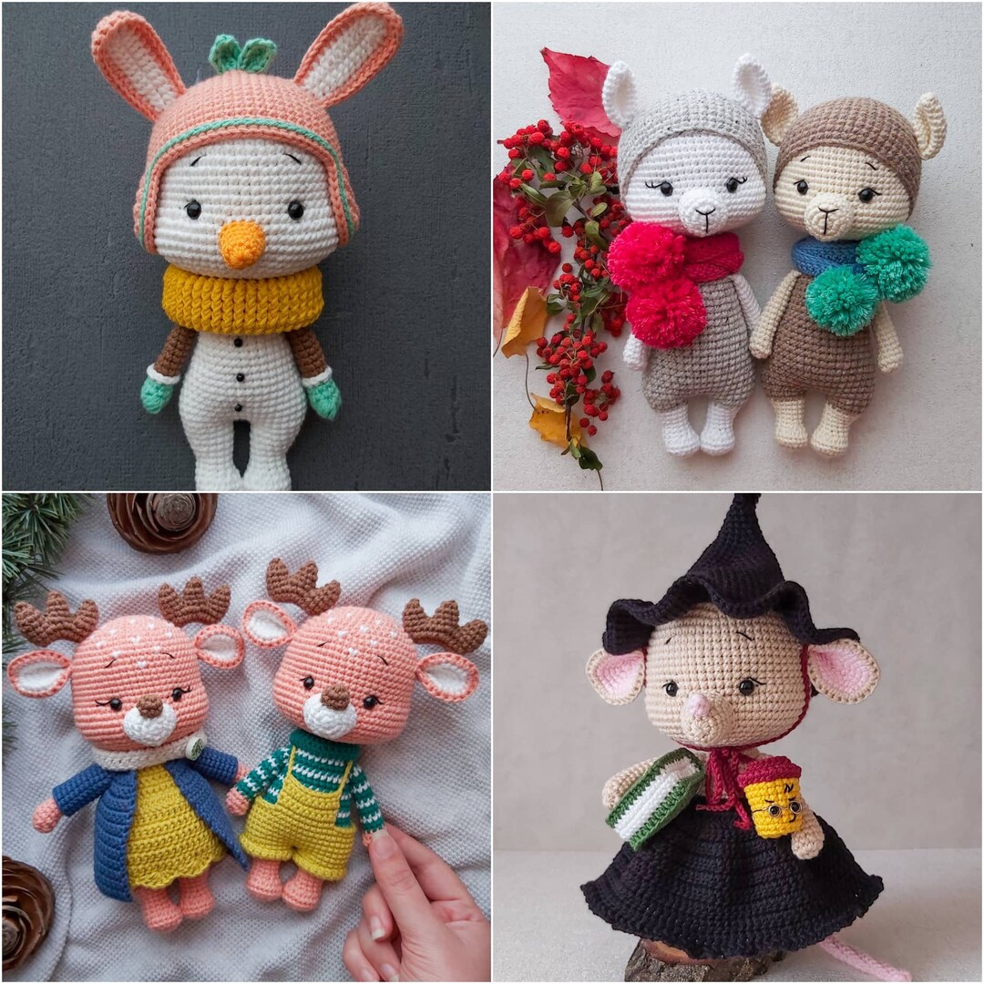 Snowman Knitting Pattern, Snowman Knit Pattern, Crochet Deer Pattern ...