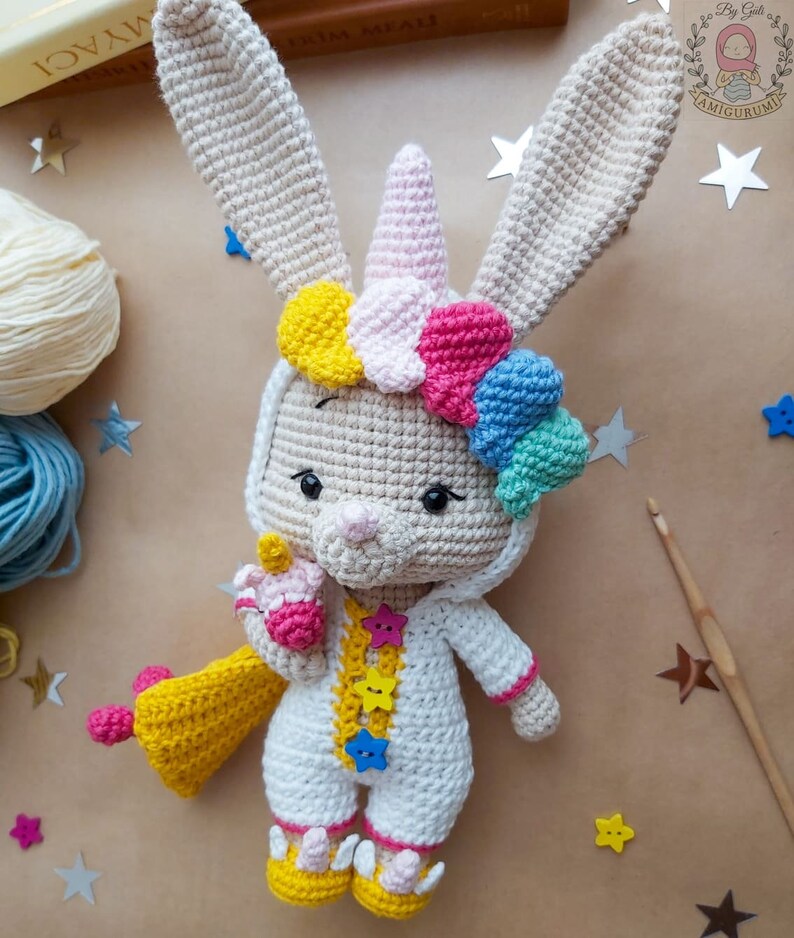 Rabbit Plush Pattern Crochet Rabbit Pattern Crochet - Etsy