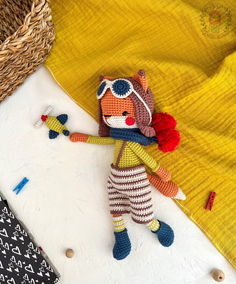 Fox Plush Pattern Fox Pattern Crochet Patterns Amigurumi - Etsy