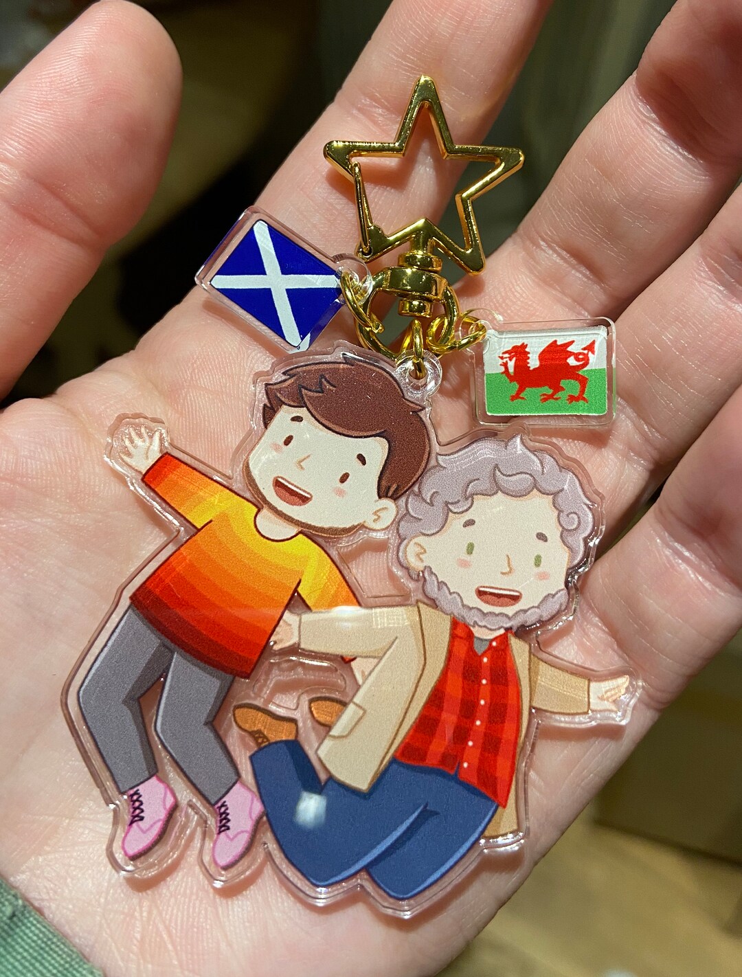 David & Michael Keychain PRE-ORDER - Etsy