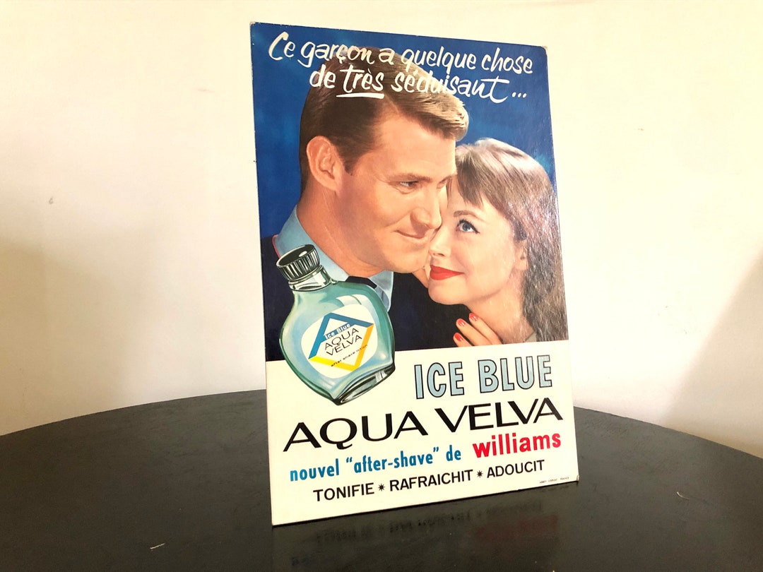 Williams After-shave Advertising Cardboard, Retro Decoration Poster ...