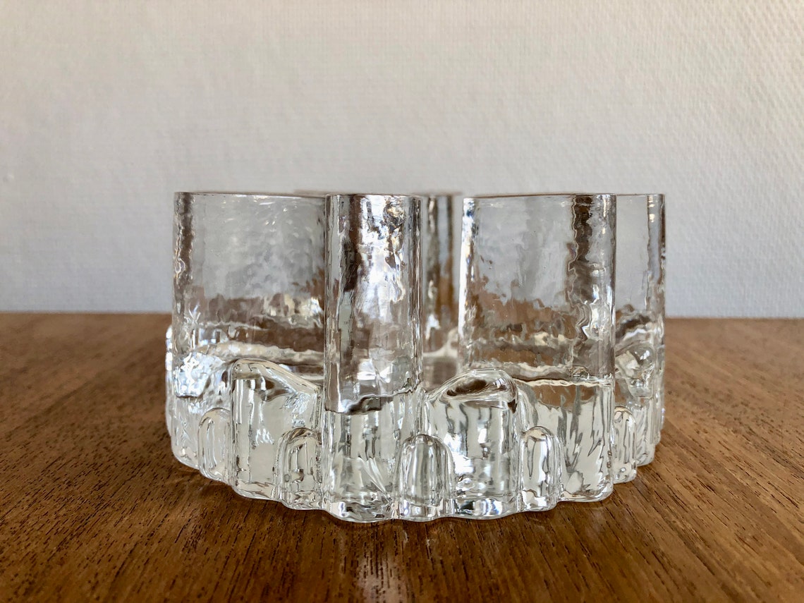 George Shutte Crystal Coaster, Luxury Centerpiece, Vintage 1970 ...
