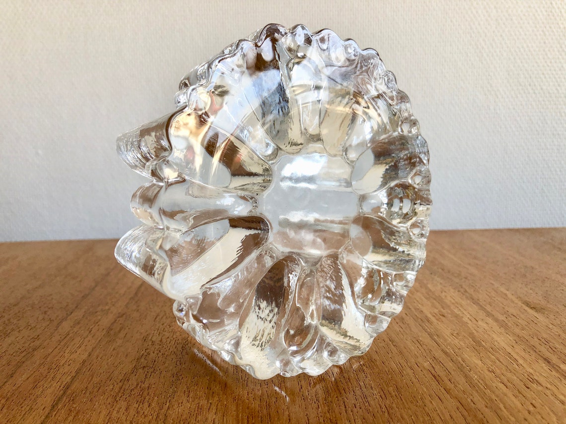 George Shutte Crystal Coaster, Luxury Centerpiece, Vintage 1970 ...