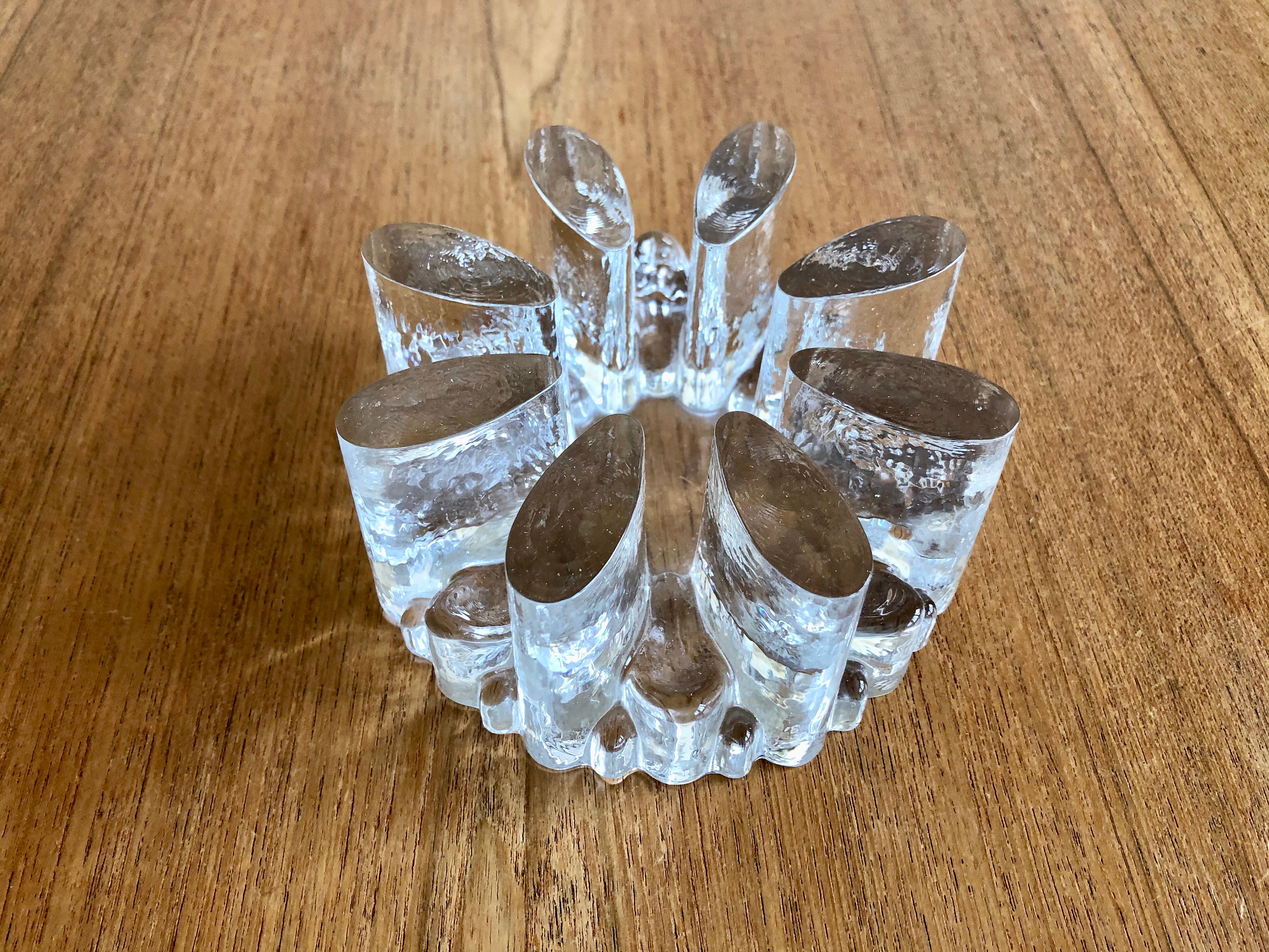 George Shutte Crystal Coaster, Luxury Centerpiece, Vintage 1970 ...