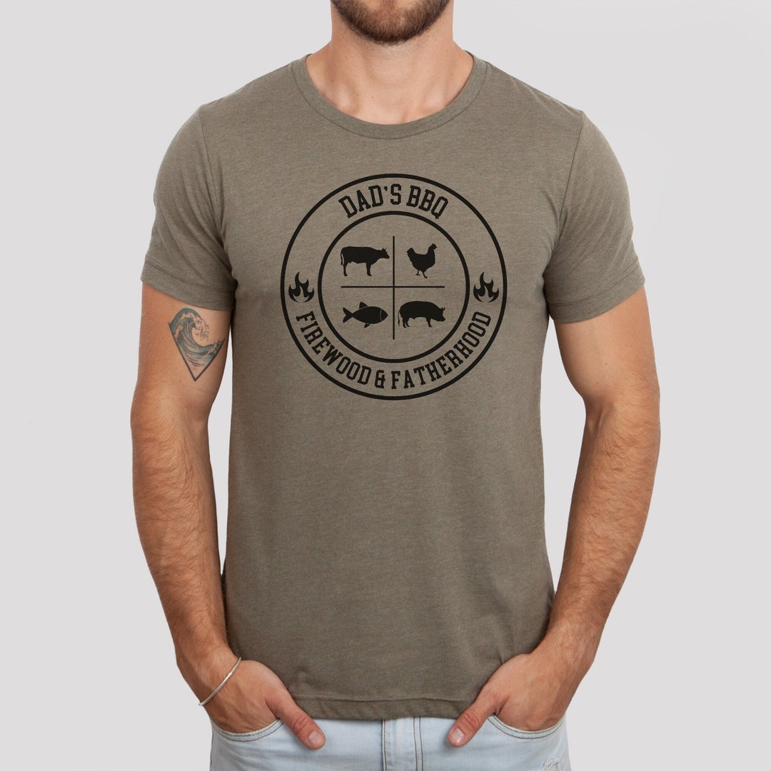Dad's BBQ Grilling Shirt for Fathers Day Gift for Dad BBQ Grilling ...