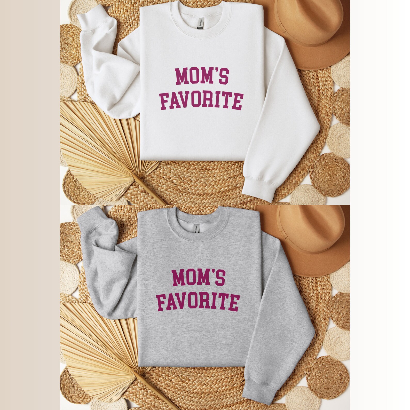 Custom Mom's Favorite Sweatshirt for Mom's Favorite Shirt Gift for ...