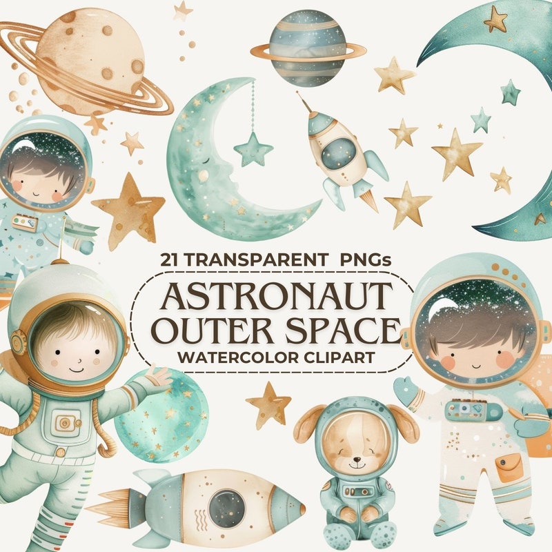 Space Clip Art - Etsy