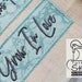 Grow in LOVE FLORAL LABEL Embroidery - Machine Embroidery Design - Etsy