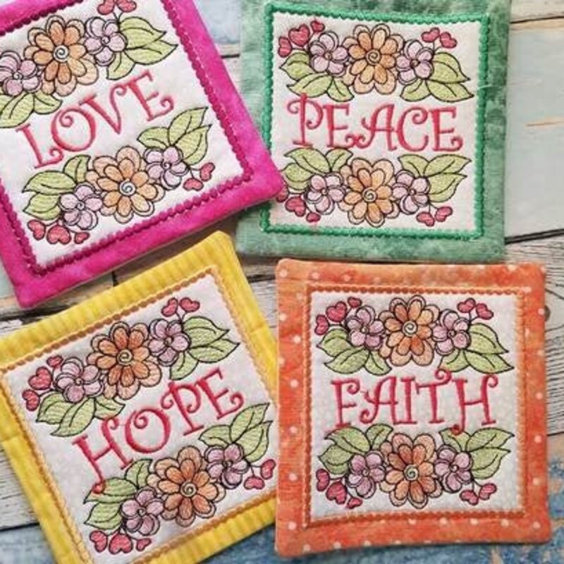 In the Hoop Coaster - Etsy